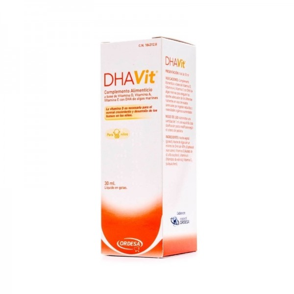 Dhavit Liquido Gotas 30 ml - thejenashop.com
